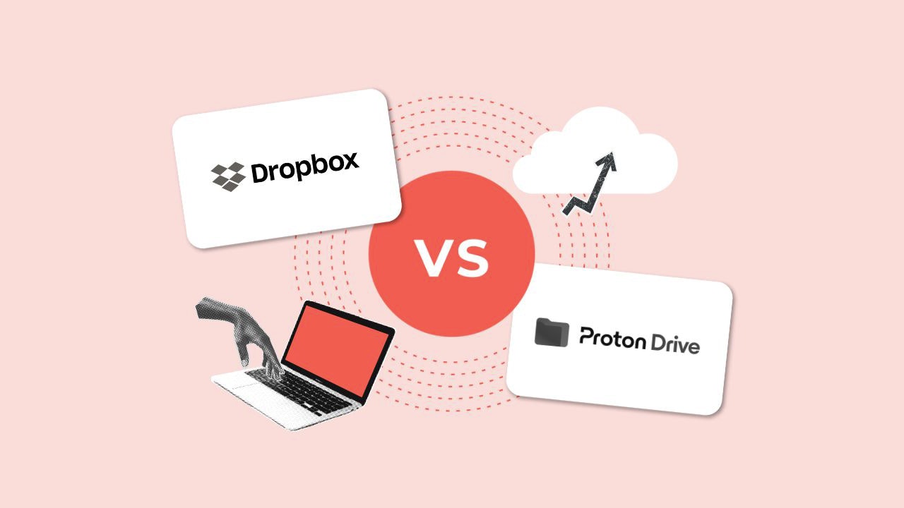 Proton Drive vs Dropbox: Privacy or collaboration in the cloud for your business?